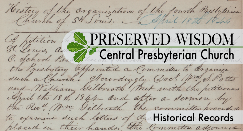 Historical Records – Preserved Wisdom